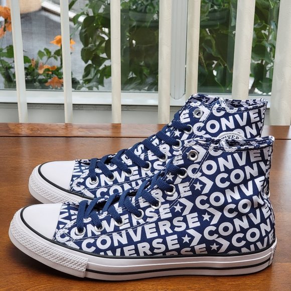 Converse | Shoes | Converse Mens Ctas Hi Letter Print Canvas 63952c ...